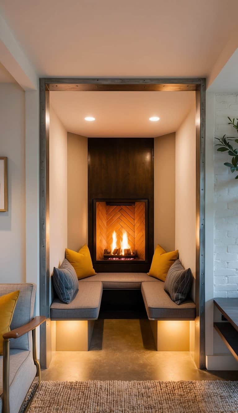 19 Cozy Fireplace Nook Ideas for Small Spaces: Snug Corners to Warm ...