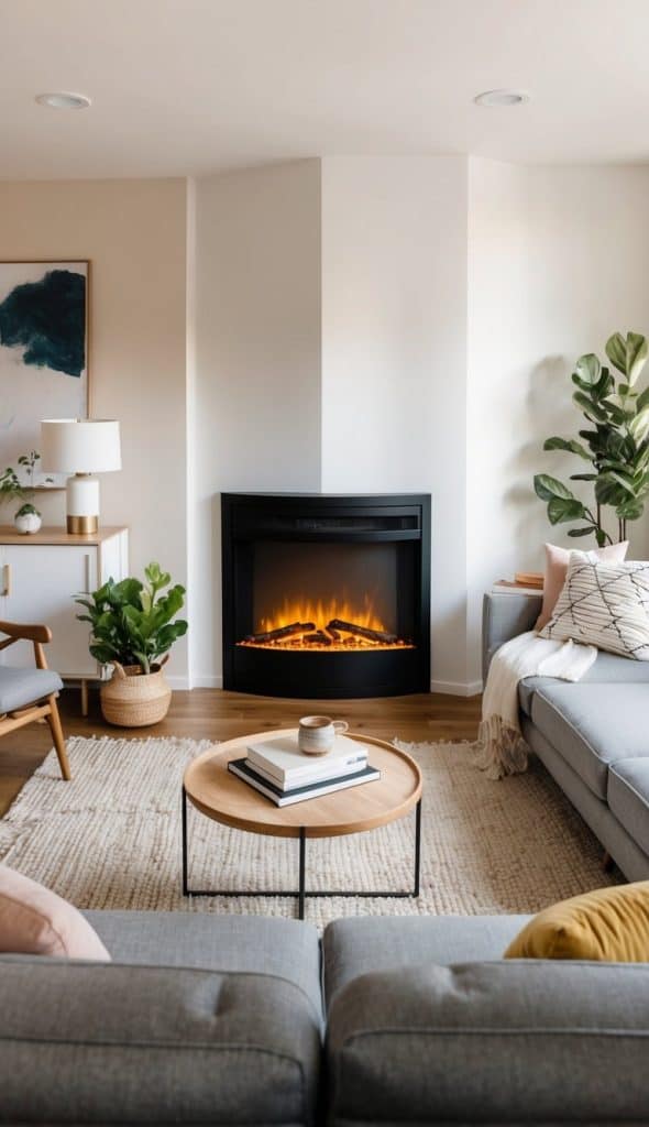 11 Small Fireplace Ideas for Tiny Spaces with Big Style: Cozy Up Your ...