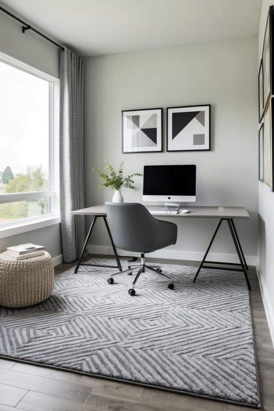 15 Gray Home Office Ideas for Modern Sophistication: Elevate Your ...